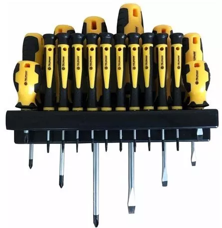 FIELDMANN FDS 5007-18R SET ODVIJAČA 18 KOM + ZIDNI DRŽAČ