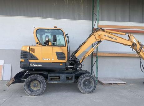Bager HYUNDAI R55W-9A Verified seller Nisko radno vreme