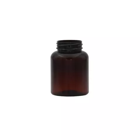 PET TEGLICA - MP 38 mm / 125 ml / 15 gr / braon // PET JAR MP, brown B8MP033