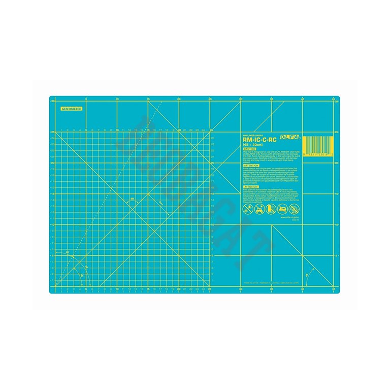 Olfa 45x30cm | Podloga za Sečenje | RM-IC-C/AQUA-RC
