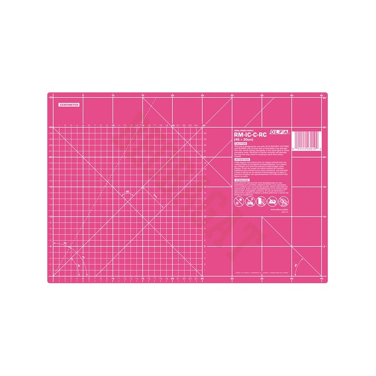 Olfa 45x30cm | Podloga za Sečenje | RM-IC-C/PIK-RC
