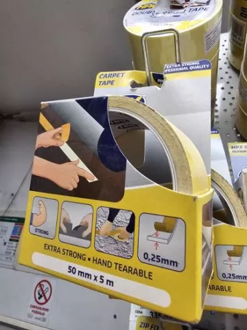 DVOSTRANO LEPLJIVA TRAKA ZA TEPIH - Carpet tape HPX
