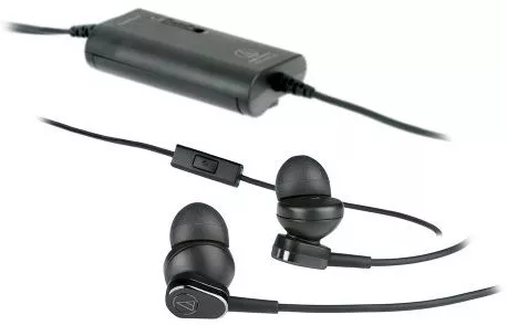 AUDIO-TECHNICA ATH-ANC33 IS ACTIVE NOISE-CANCELLING IN-EAR SLUŠALICE