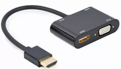 Gembird Adapter HDMI muški na HDMI / VGA ženski