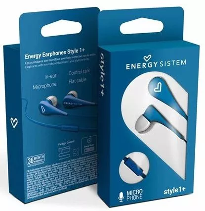Energy Sistem Style 1+ Navy slušalice bubice