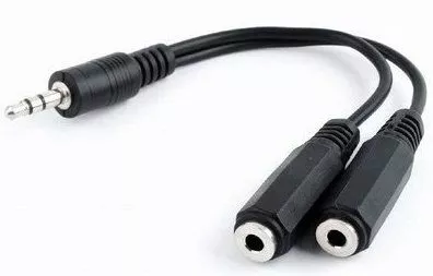 GEMBIRD AUDIO KABL SA 3.5MM(MUŠKI) NA 2 X 3.5MM ŽENSKI