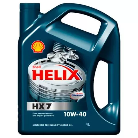 SHELL HELIX HX7 MOTORNO ULJE 10W40 4L