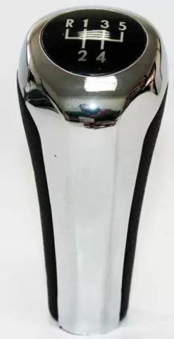 RUČICA MENJAČA BMW E30/E36/E39/E46 SILVER SJAJNA – 5 BRZINA – 4035