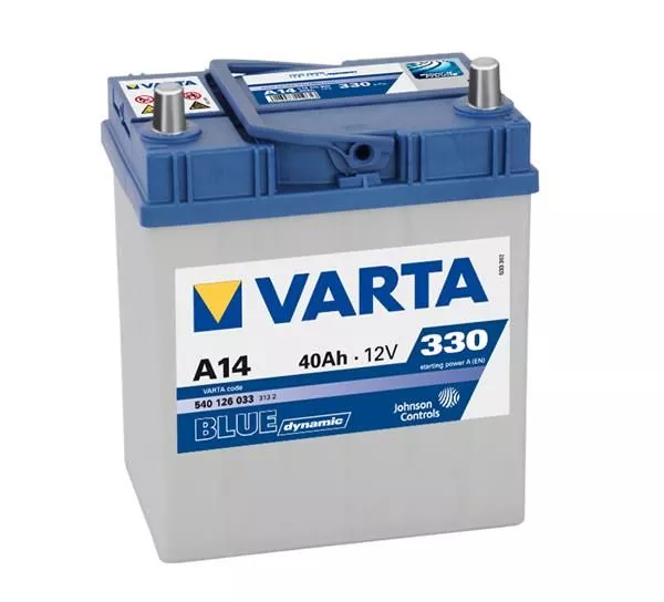 AKUMULATOR VARTA BLUE DYNAMIC Asia tanje kleme - 12V 40AH 330A DESNO+