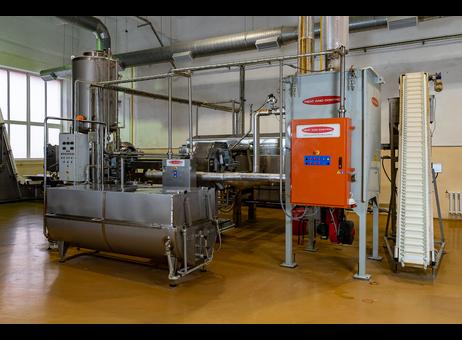 Friteza Heat and Control Pellet Snack Frying System