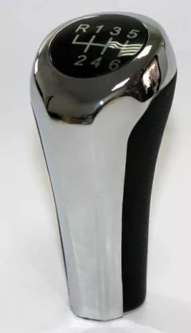 RUČICA ZA MENJAČ BMW E30/E36/E39/E46 SILVER SJAJNA – 6 BRZINA – 4036