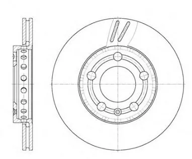 PREDNJI VENTILIRAJUĆI DISK 18X239 VW POLO ŠKODA FABIA ROADHOUSE