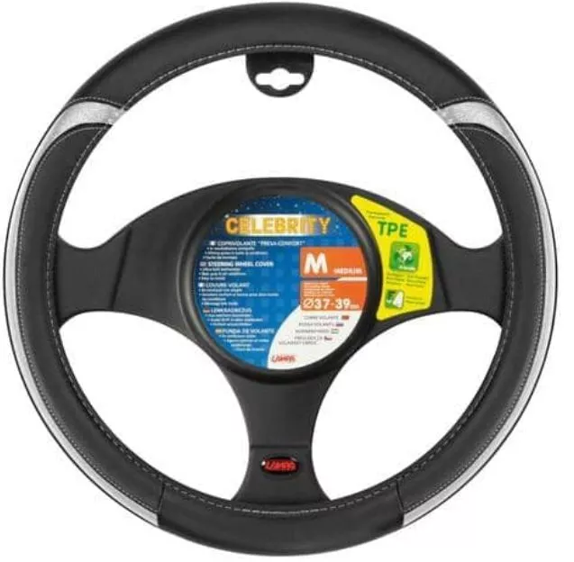 OBLOGA ZA VOLAN M 37/39 CM – SREBRNA CELEBRITY 32979