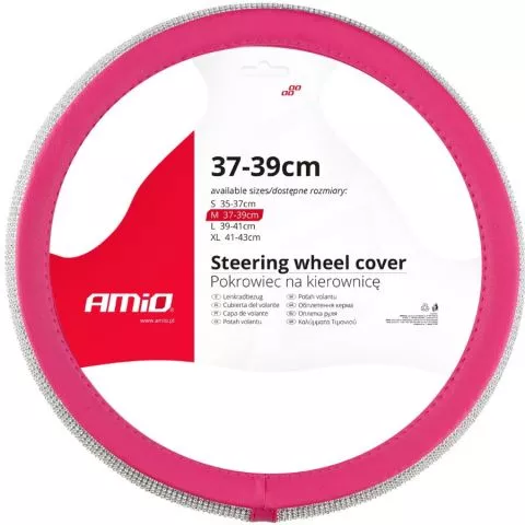 OBLOGA ZA VOLAN M 37/39 CM, PINK – AMIO 02809