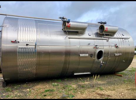 Rezervoar od nerđajućeg čelika 304 - termoregulisan - odeljci - 61000 l Verified seller