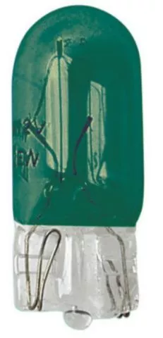 SIJALICE W5W 12V 5W UBODNA ZELENA (2 KOM) – LAMPA 58362