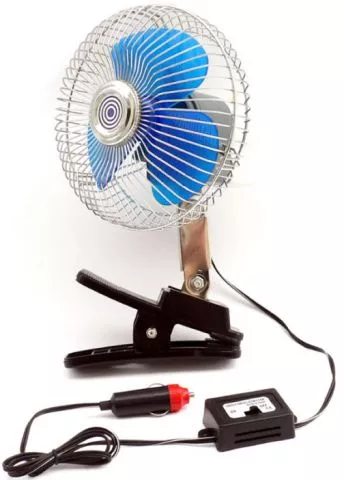 VENTILATOR ZA AUTO, AUTO VENTILATOR, 24V, ŠTIPALJKA – AMIO CC42166