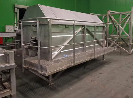 Mašina za sečenje, pranje i blanširanje povrća i voća Washing machine for vegetables 3 m