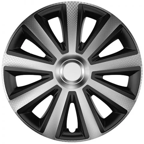 AVIATOR CARBON SILVER & BLACK RATKAPNE 15″ (ABS)