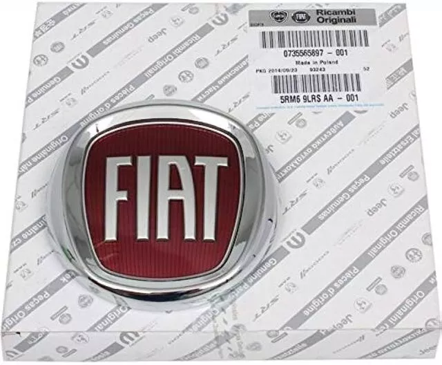 ZNAK ZADNJI FIAT 500 - PANDA CRVENI 2012- ORIGINAL