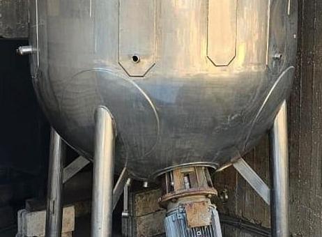 Rastvarač od nerđajućeg čelika od 2.000 kg Najprodavaniji