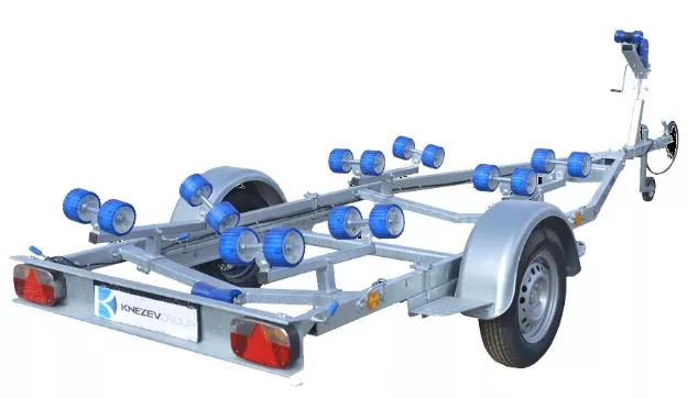 AUTO PRIKOLICA ZA CAMAC – MARINE 750KG, SA ROLERIMA