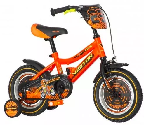 Bicikl dečiji Moto Cross X-kids 12" oranž
