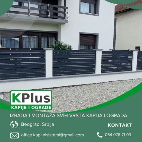 IZRADA I MONTAŽA SVIH VRSTA OGRADA I KAPIJA