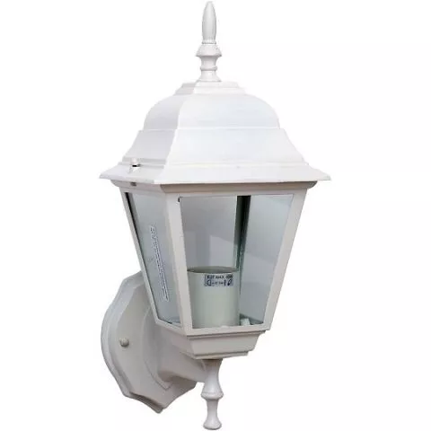 M2001-G BELI MAX.1X60W E27 BAŠTENSKA LAMPA, FENJER