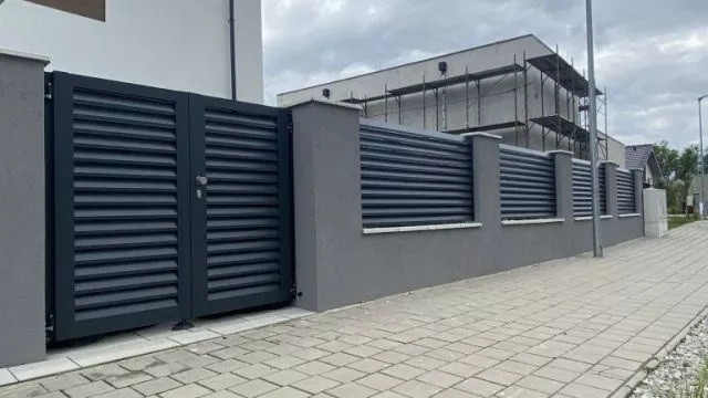 ALUMINIJUMSKE OGRADE - PRIMER 2