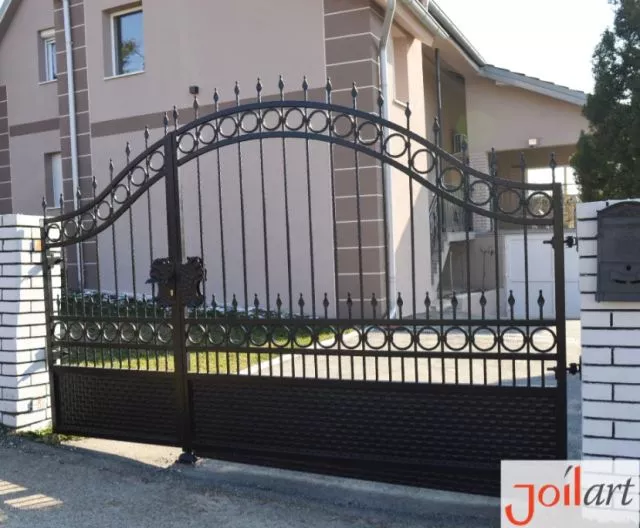 Dvokrilne kapije od kovanog gvožđa 209