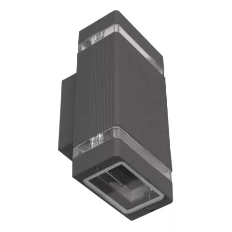 M035 ANTRACIT SIVA 2XGU10 MAX.35W LAMPA ZIDNA IP44