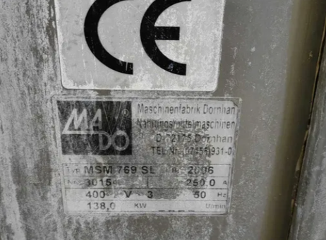 Bovl Cutter Mado MSM 769 SL