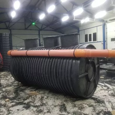 Separator 3m3 1.200 × 2.600 Priključne cevi Ø160