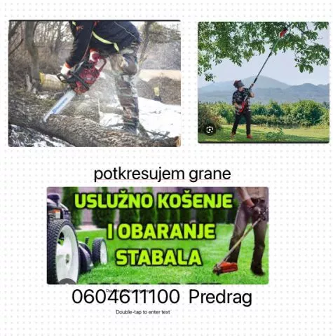 KRČENJE,SEČA STABALA,KOŠENJE