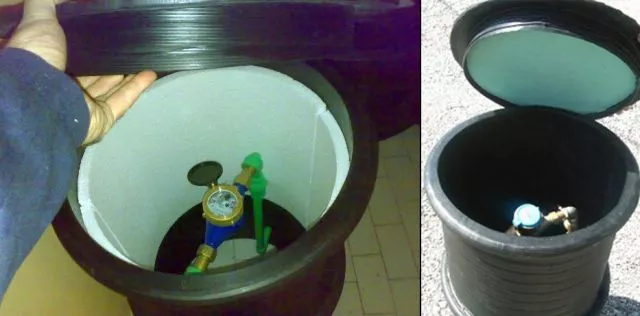 VODOMER ŠAHTE