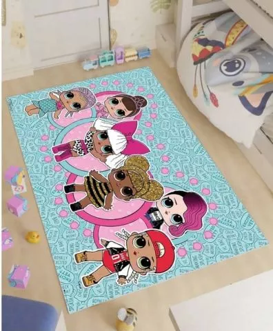 DEČIJI TEPIH 120X180CM – LOL LUTKICE