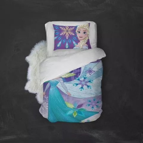 Posteljina za decu Frozen ljubičasta 140x200cm