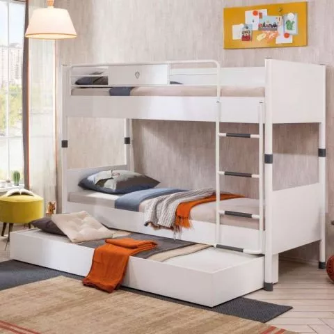 WHITE FIOKA ZA KREVET (90X190 CM)