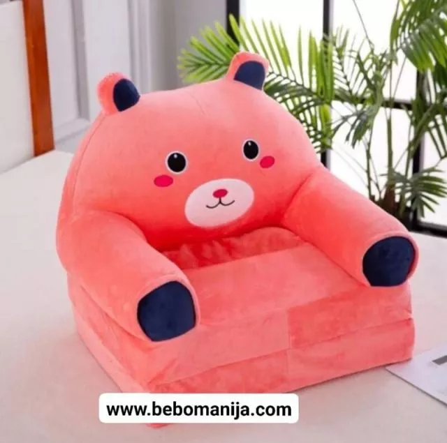 DEČIJA FOTELJA NA RASKLAPANJE PINK BEAR