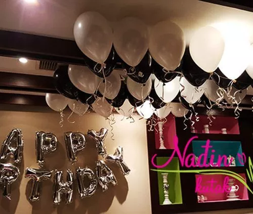 DEKORACIJA BALONIMA - NATPIS HAPPY BIRTHDAY BA040