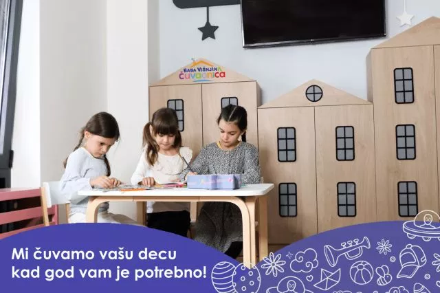 ČUVANJE DECE - MESEČNI PAKET - BABA VIŠNJINA ČUVAONICA