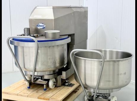 Diosna PSPV 240 ATP spiralni mikser sa 2 nove činije 240kg testa Verified seller