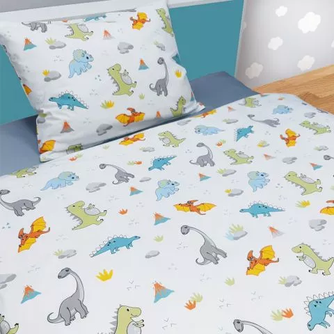 DINOSAURUSI DEČIJA POSTELJINA
