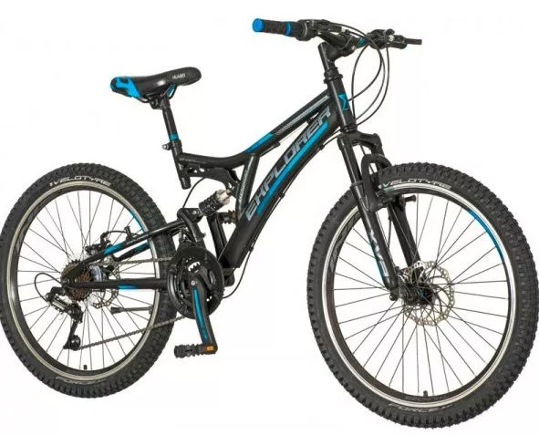 Bicikl dečiji MTB Explorer Thunder 24" Disk crno-sivi