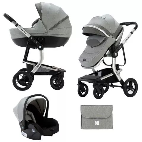 KOLICA IRENE SET 3 U 1 GREY