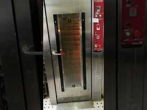 Cimav Forno Rotor a gas 9 teglie + camera di lievitazione CIMAV mod.TSR9 40X60 GAS  Nisko radno vreme