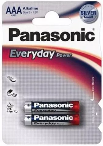 Panasonic Everyday Power Alkalne baterije 1,5V LR03 / AAA - 2 komada