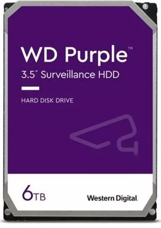 WESTERN DIGITAL 6TB WD PURPLE 3.5″ SATA HDD/ HARD DISK ZA VIDEO NADZOR | WD64PURZ