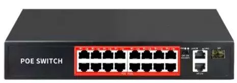 PoE Network Switch POE206D